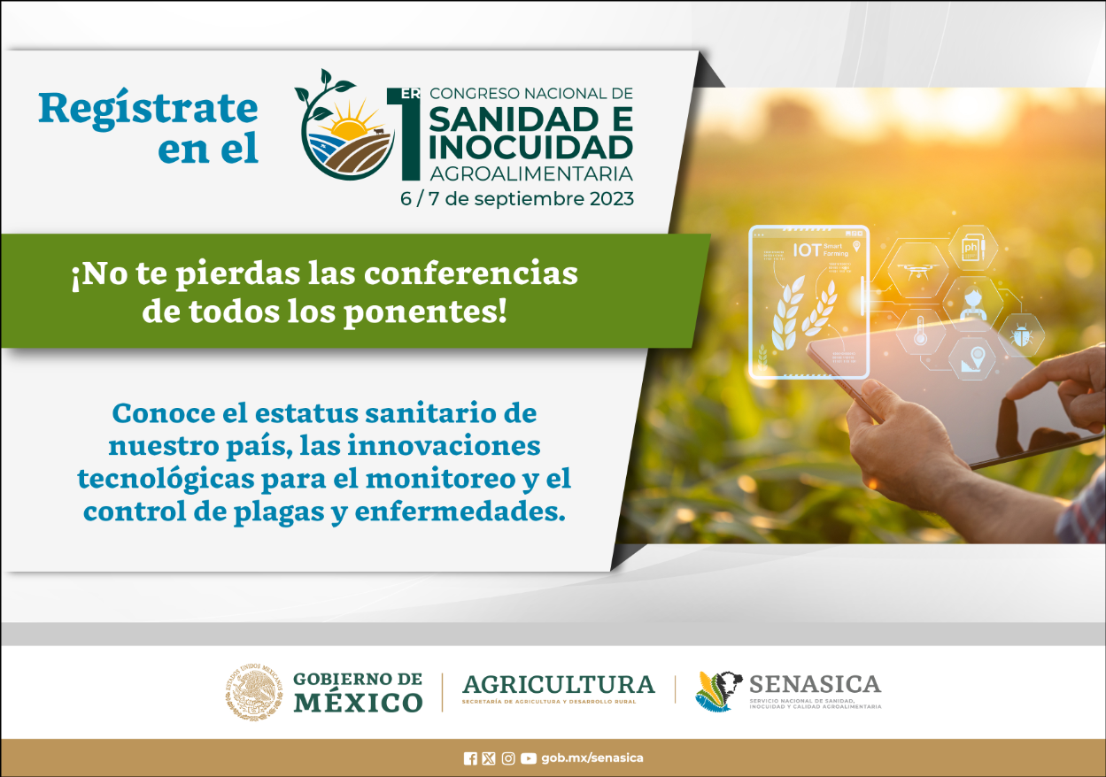 Primer Congreso Nacional de Sanidad e Inocuidad Agroalimentaria