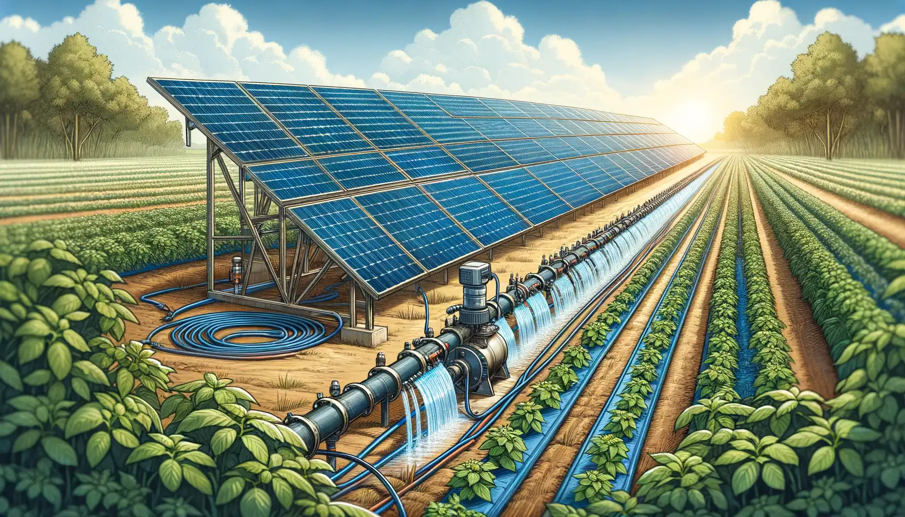 Sistemas De Riego Con Energia Solar El Sistema De Riego Inteligente