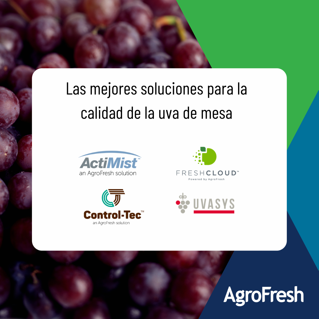 AgroFresh presenta innovadoras tecnologías para la uva de mesa en la Global Grape Convention