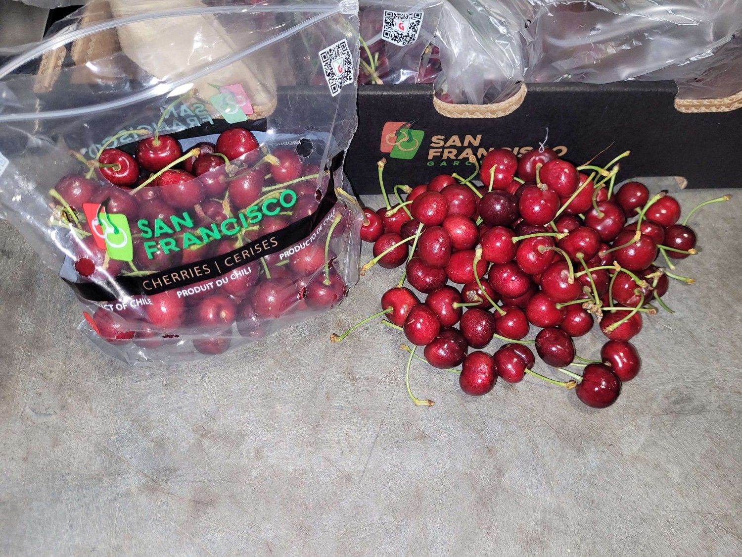 Primeras cerezas chilenas de la temporada aterrizan en EE.UU.
