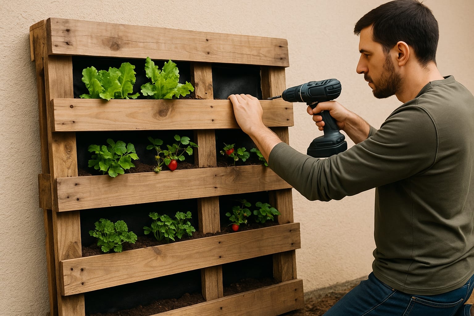 Huerto vertical en departamentos: Guía paso a paso