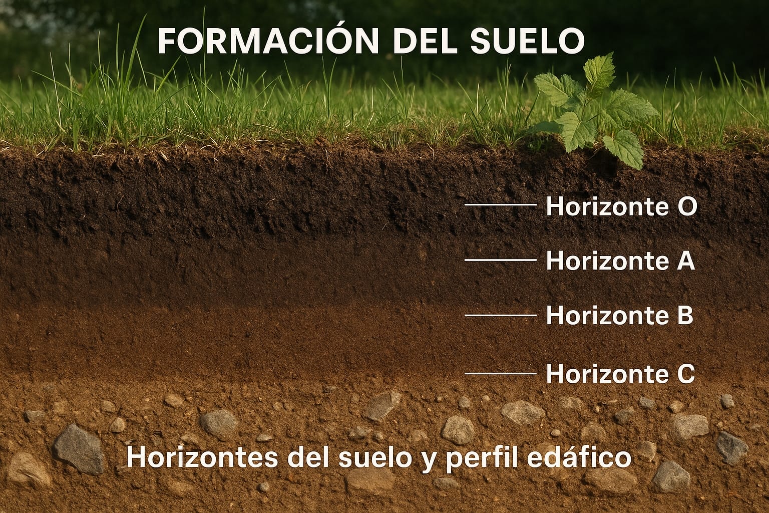 Edafología: el estudio de los suelos