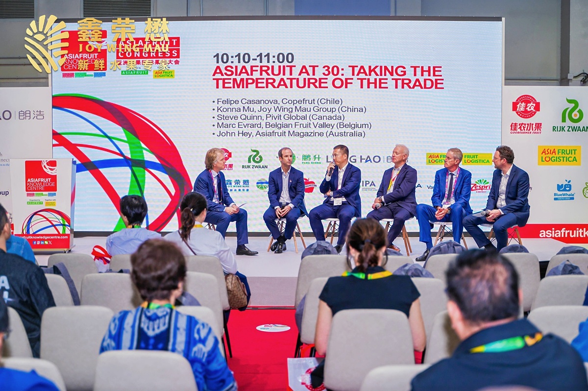 Joy Wing Mau Group brilla en la Asia Fruit Logistica 2025