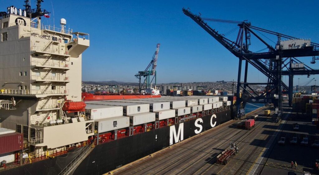 MSC inaugura la temporada de cerezas 2025 con el primer servicio ...